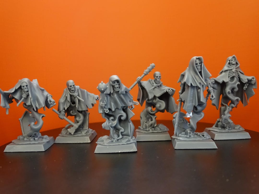 Crypt Ghosts | Premium Resin DND Miniature | Hand Cleaned | 28mm 32mm ...
