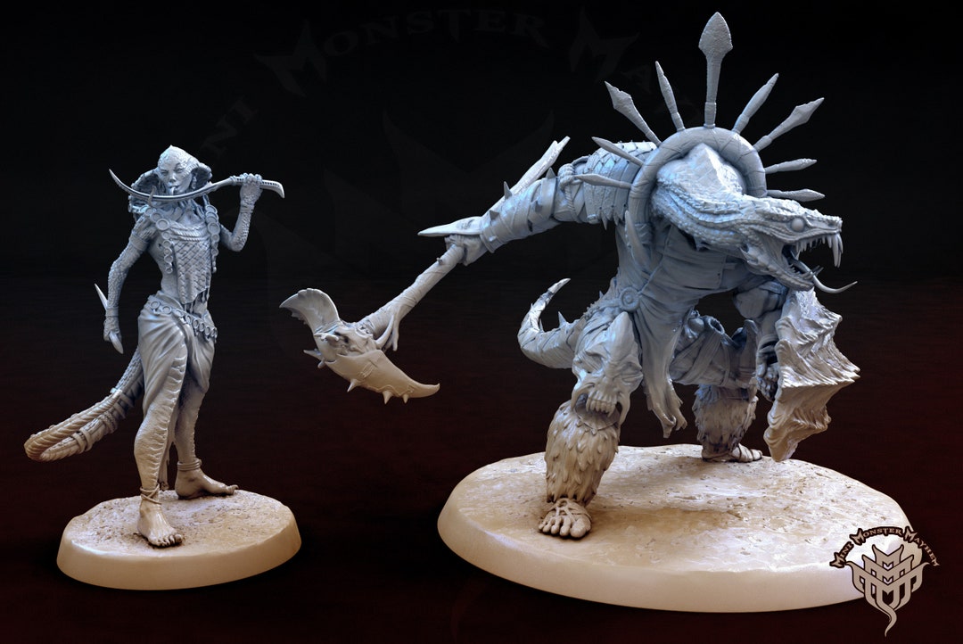 Yaun-ti | Ideal for Tabletop Rpgs | Dungeons and Dragons - Mini Monster ...