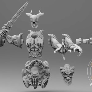 Demonic Arachne Dreadnought Heroic Ideal for Tabletop Rpgs - Etsy