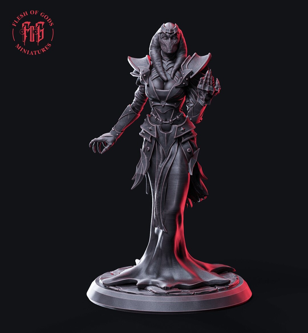 Ancient Priestess 1 32mm / 28mm / 75mm Ideal for Tabletop Rpgs Dungeons ...