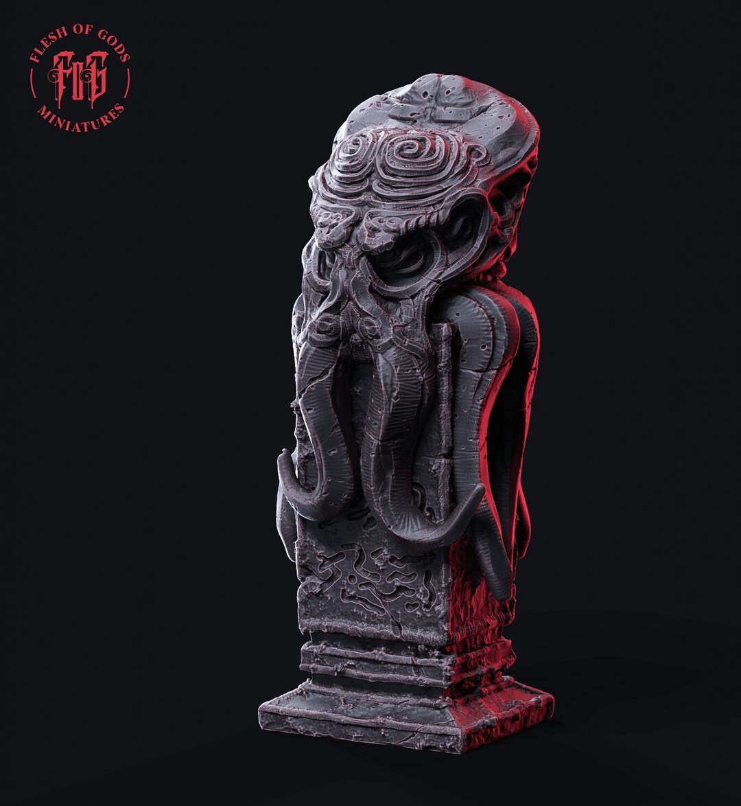 Ancient Totem | Premium Resin DND Miniature | Hand Cleaned | 28mm 32mm ...