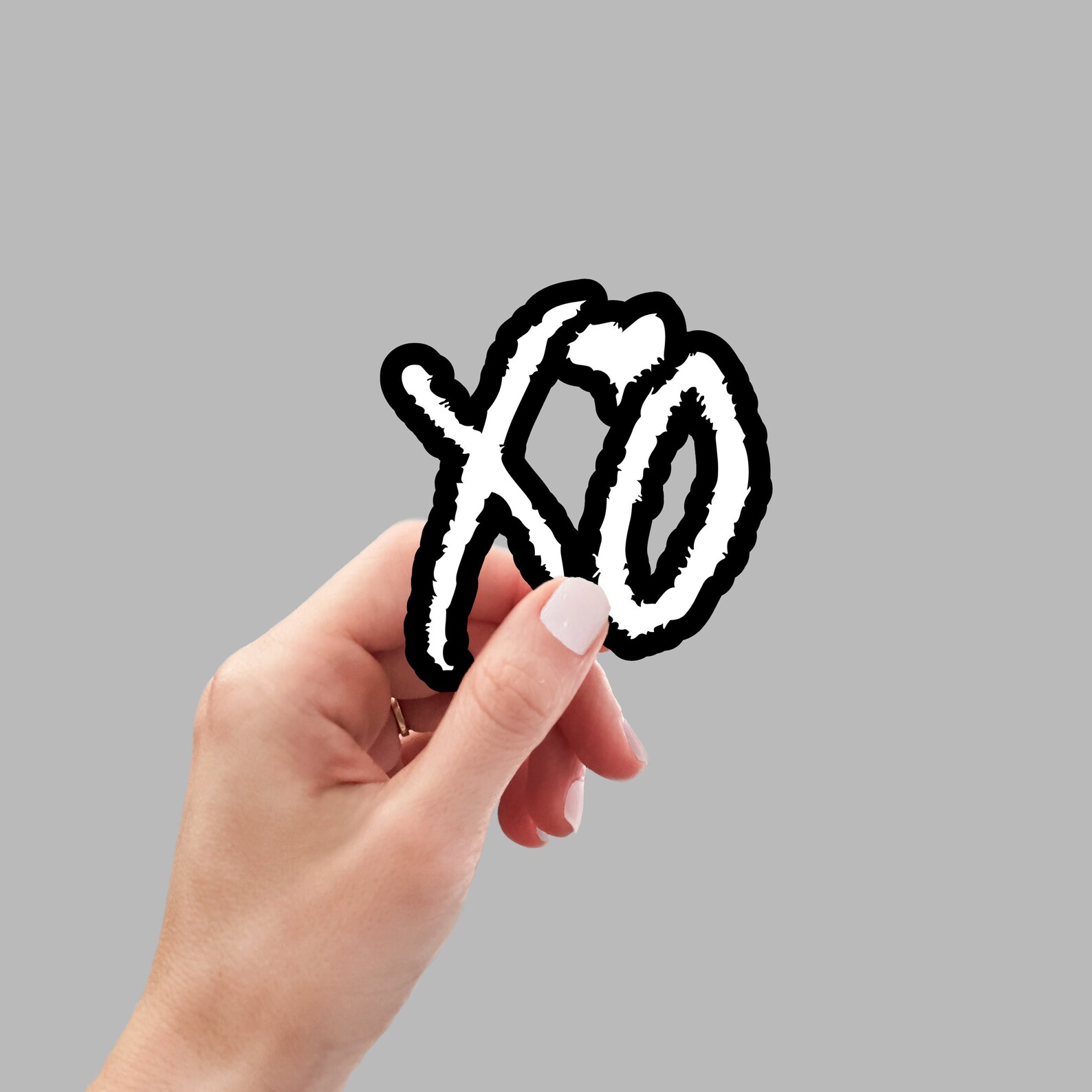 The Weeknd XO Sticker White - Etsy