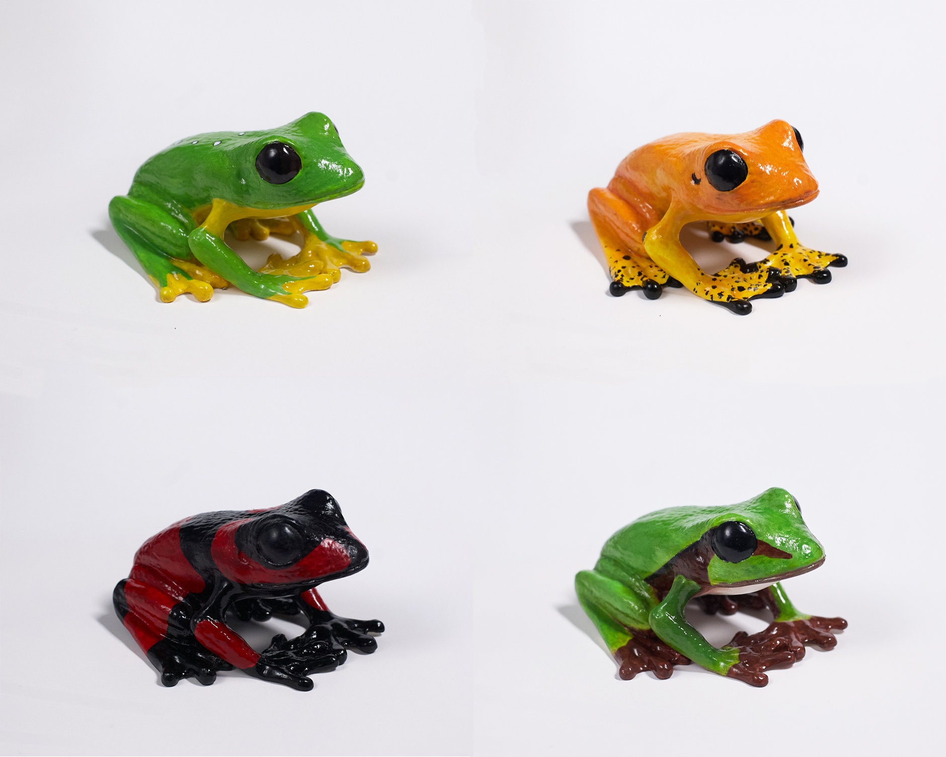 Realistic Frog With Unique Design - Etsy