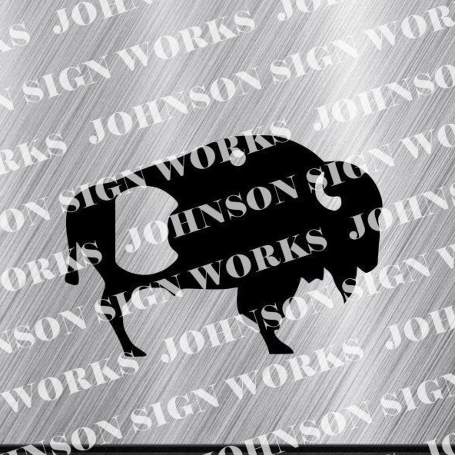 Buffalo Bottle Opener Dxf File, Digital Download, Plasma Cutter File ...