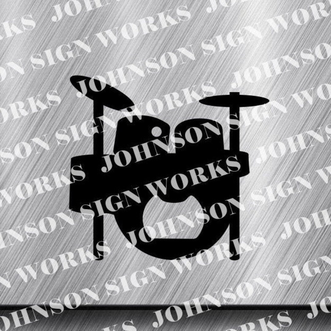 Drum Set Bottle Opener Dxf File, Digital Download, Plasma Cutter File ...