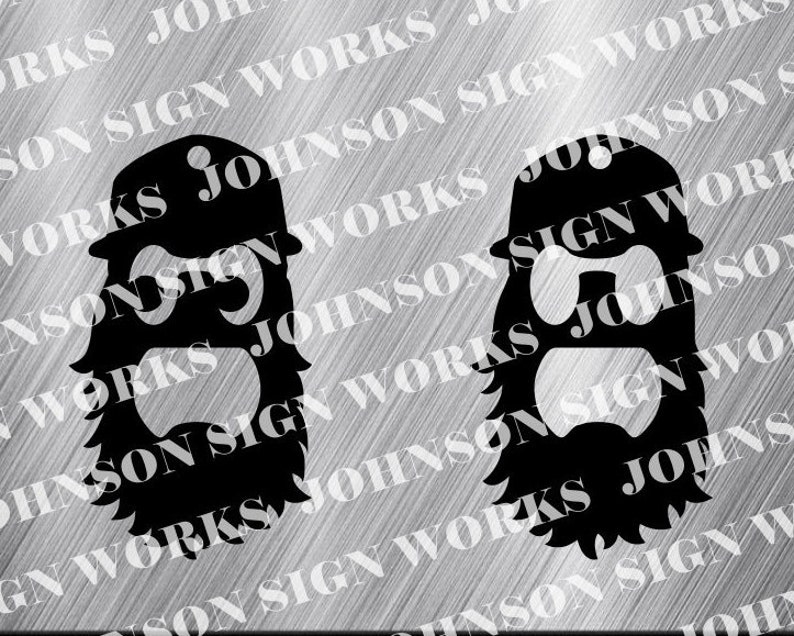 Beard Face Bottle Opener Dxf File, Digital Download, Plasma Cutter File ...