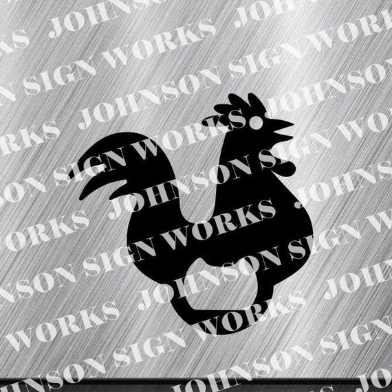 Rooster Bottle Opener Dxf File Digital Download Plasma | Etsy