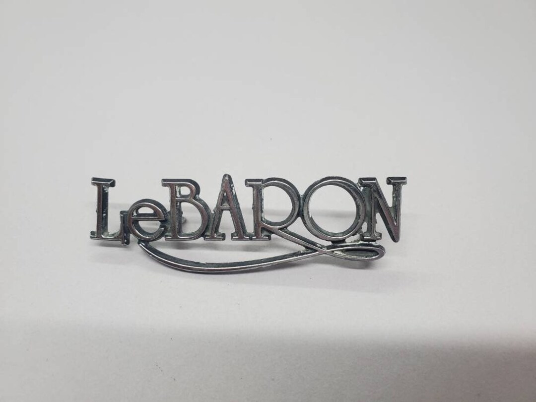 Le Baron Car Badge - Etsy