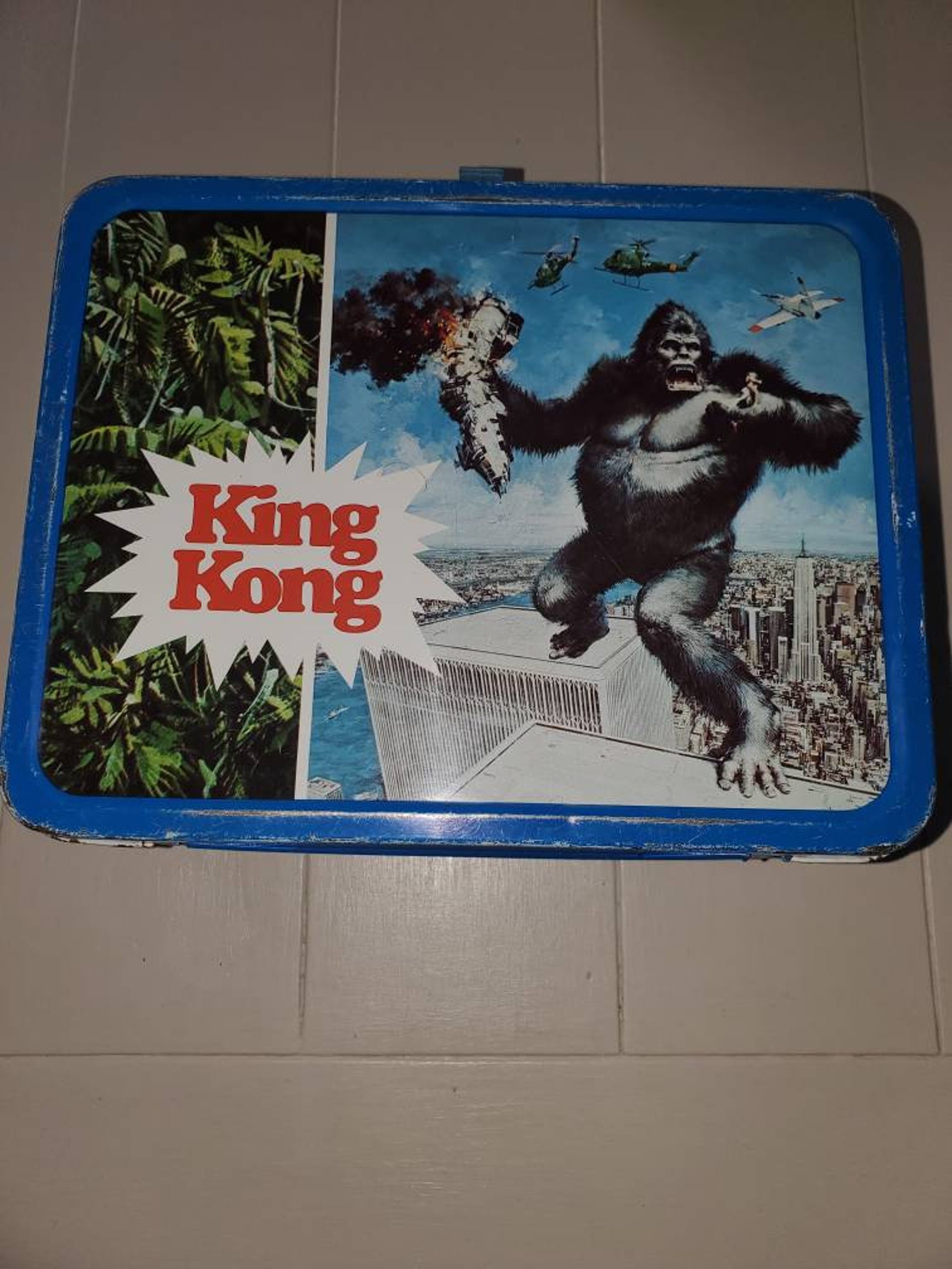 King Kong Metal Lunch Box. Made in 1977 - Etsy