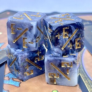 MTG Counter Dice - Set of 4 Dice - Handmade - Etsy