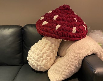 Crochet Giant Mushroom Pattern - Etsy
