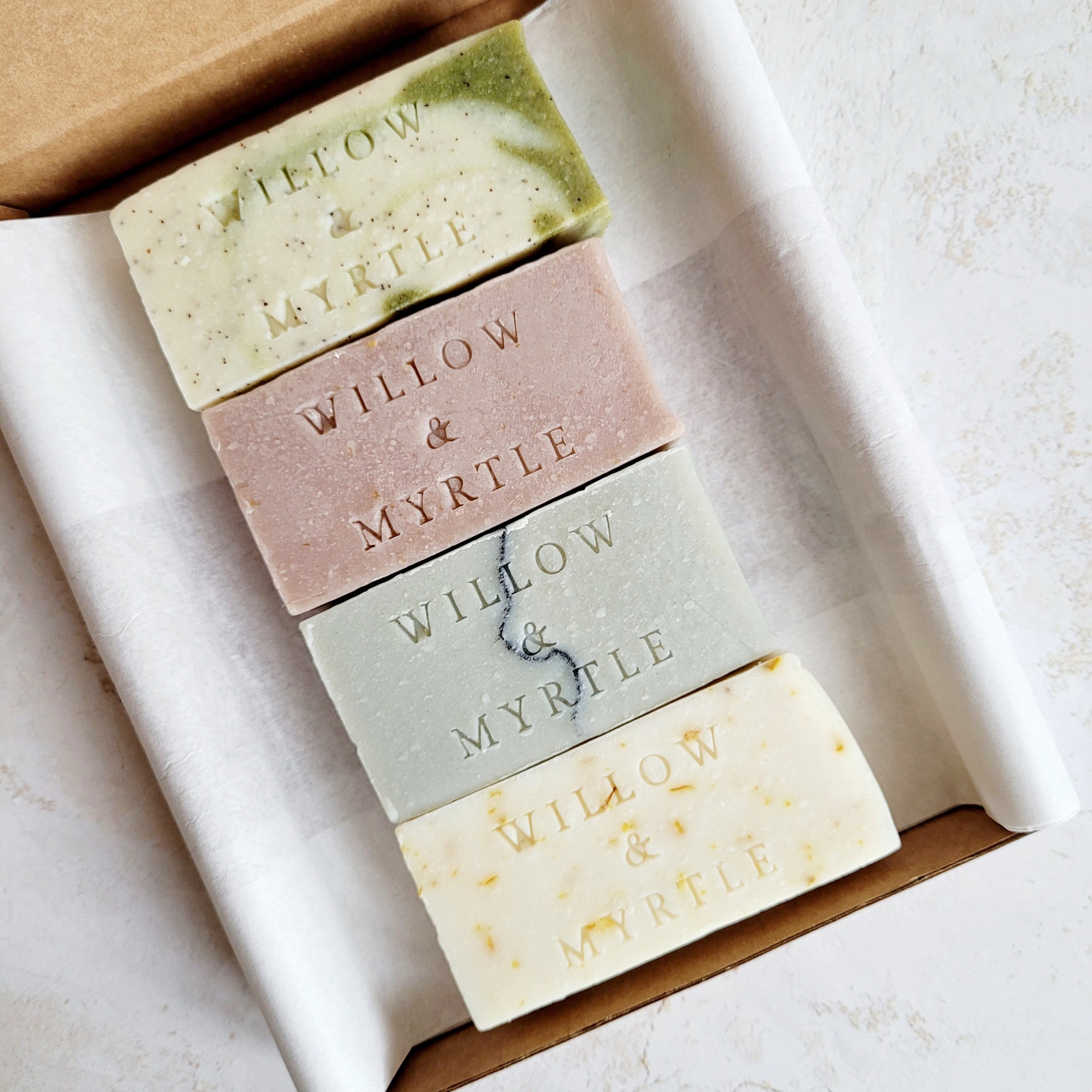 Mini Soap Gift Box Handmade Soap Gift Set Vegan Gift Guest Soap Soap ...