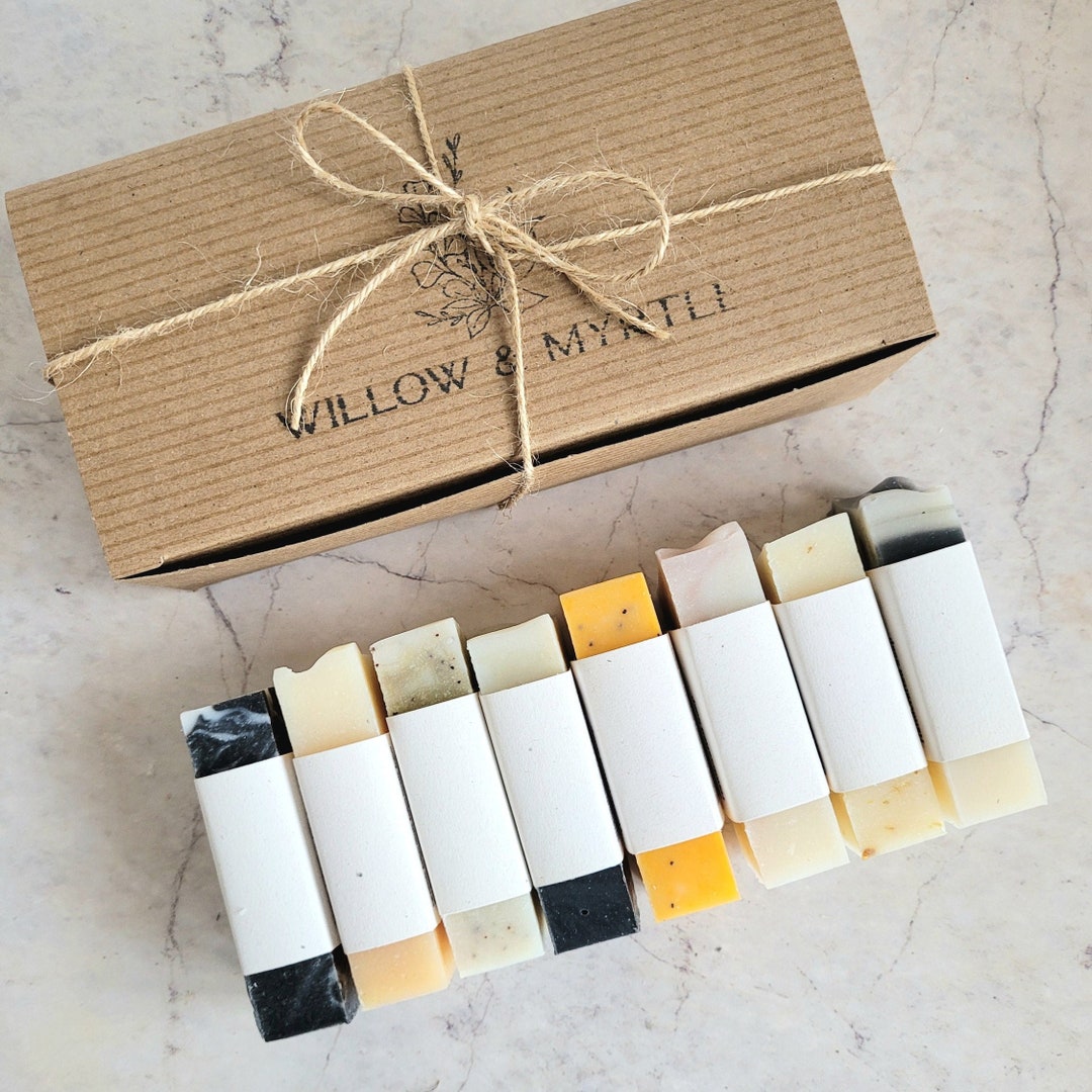 8 Mini Soap Bars Handmade Soap Party Favor Natural Soap Vegan Soap ...