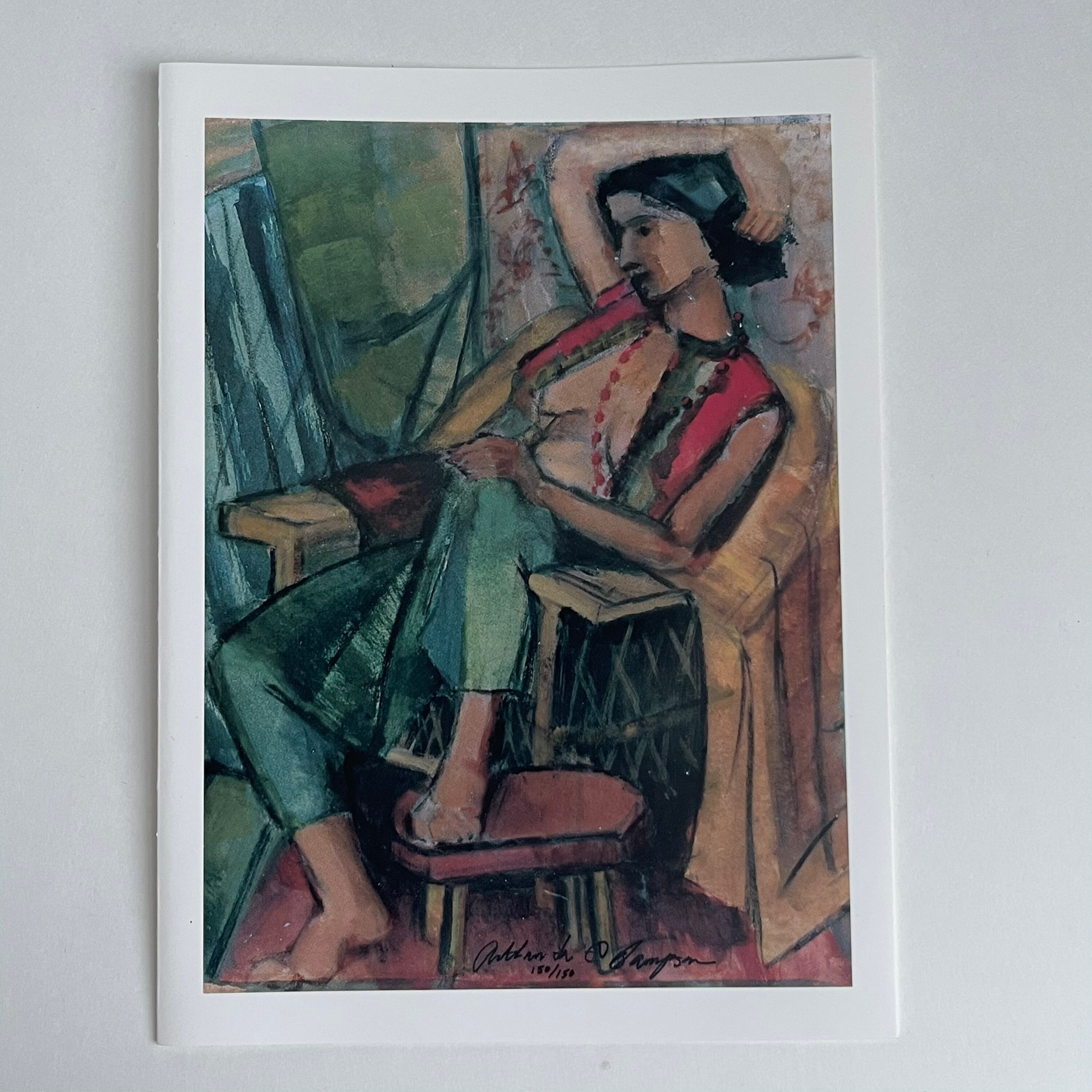 Companion | Atlanta Sampson Watercolor Blank Inside Card, Any Occasion ...