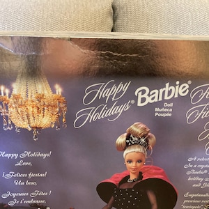 Happy Holidays Special Edition Barbie - Etsy