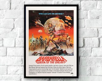 Barbarella Art Print - Etsy