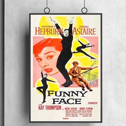 Funny Face Movie 1957 Original Poster INSTANT DOWNLOAD 3 | Etsy
