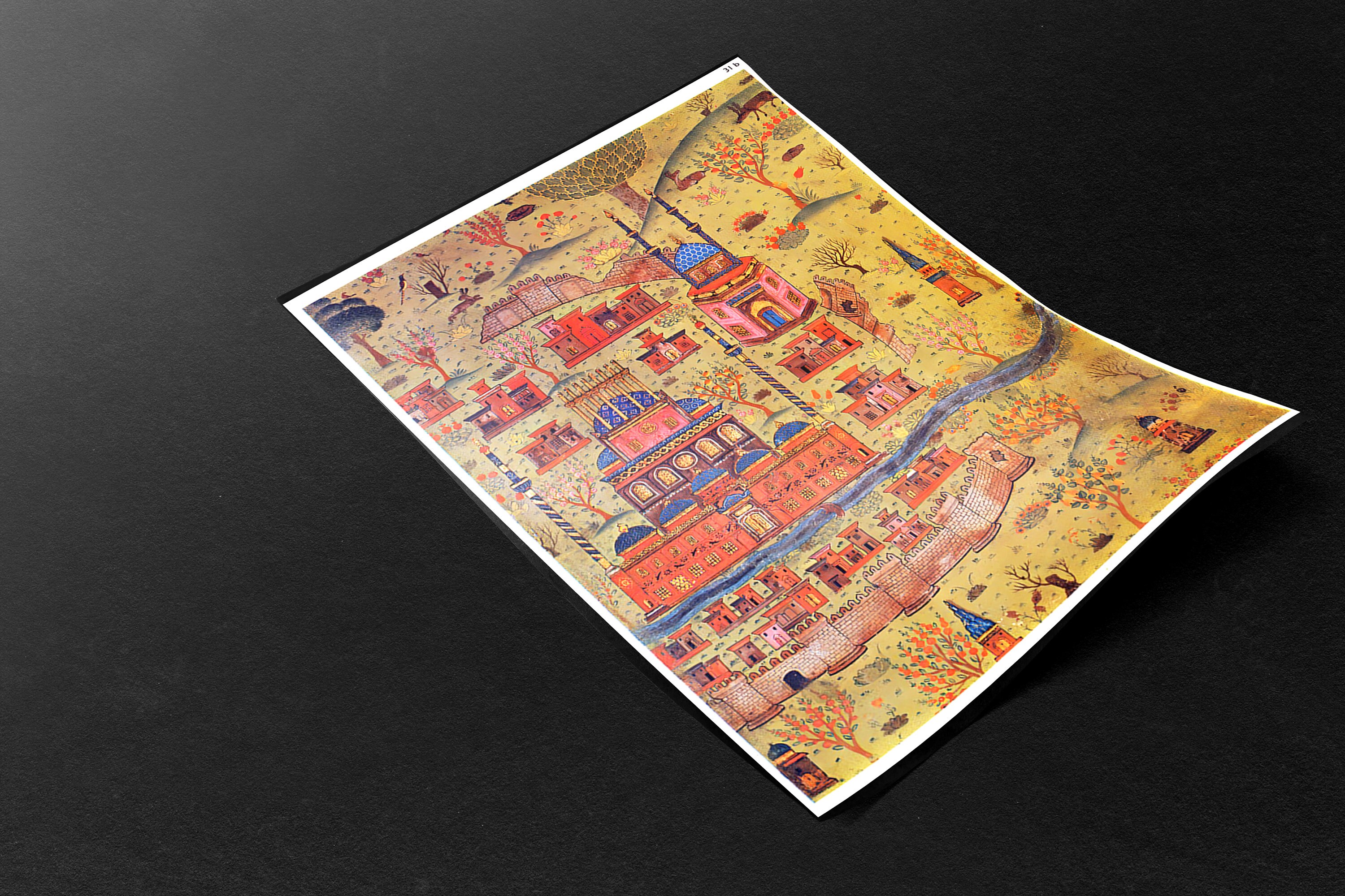 Antique Matrakçı Nasuh Soltaniyeh Map 16th Century Map - Etsy UK