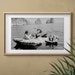 Luncheon Décor Floating Luncheon Three Young Women Eat - Etsy