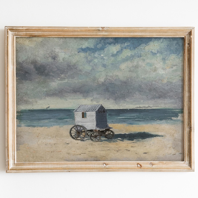 Beach Hut Wall Art - Etsy