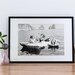 Luncheon Décor Floating Luncheon Three Young Women Eat - Etsy
