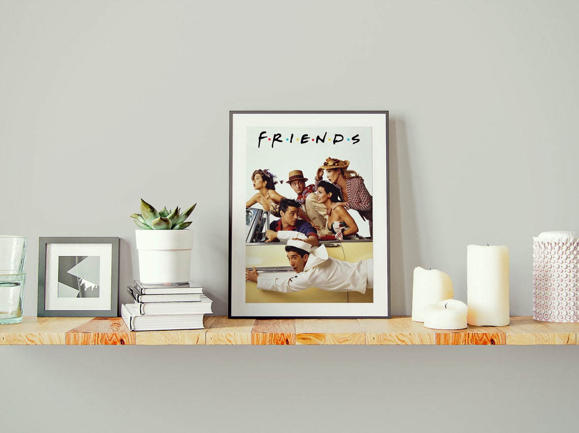 Friends TV Show Poster Printable TV Show Posters Funny - Etsy