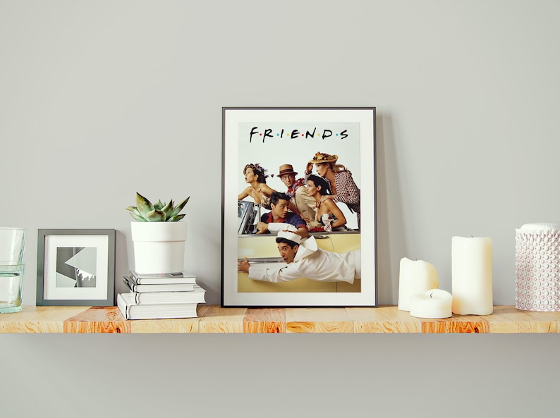 Friends TV Show Poster Printable TV Show Posters Funny - Etsy