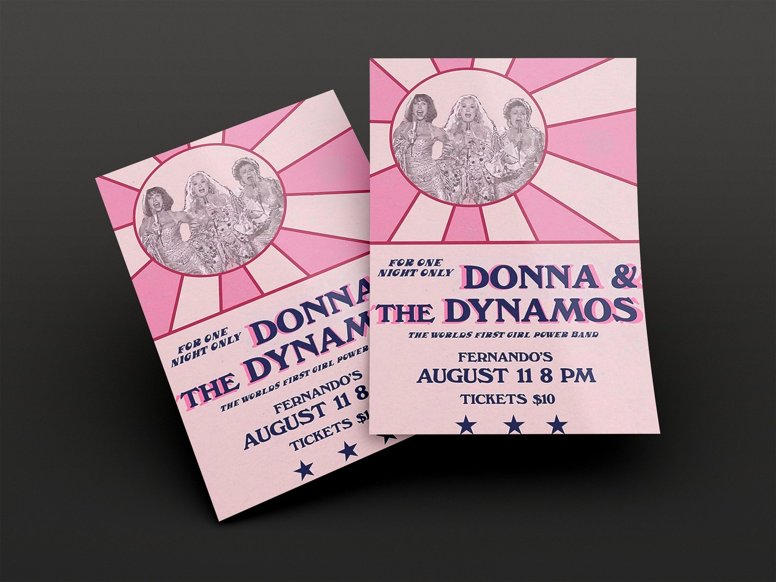 Donna and the Dynamos Poster Classic Music Poster Printable - Etsy