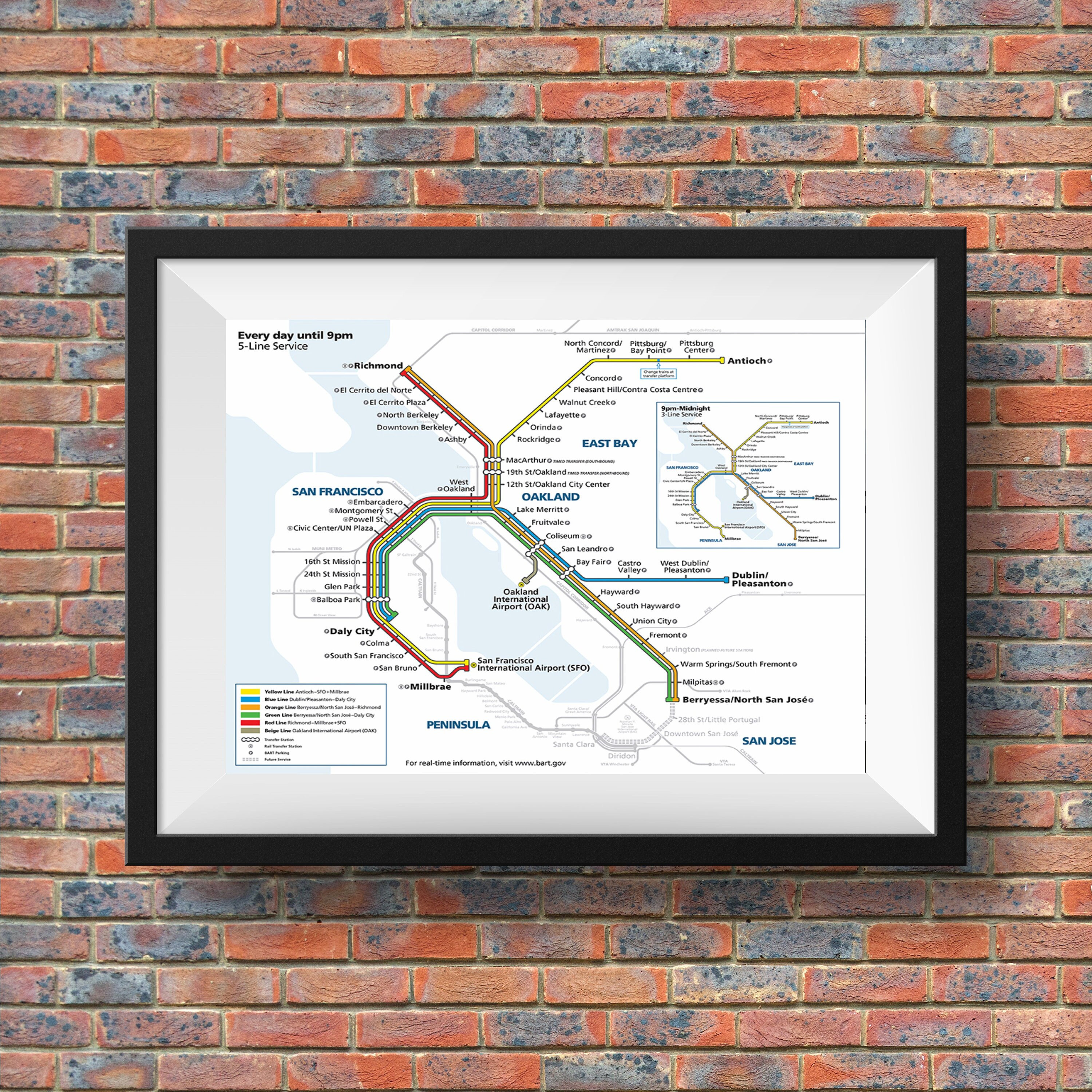 Sf Muni Map High Pixel