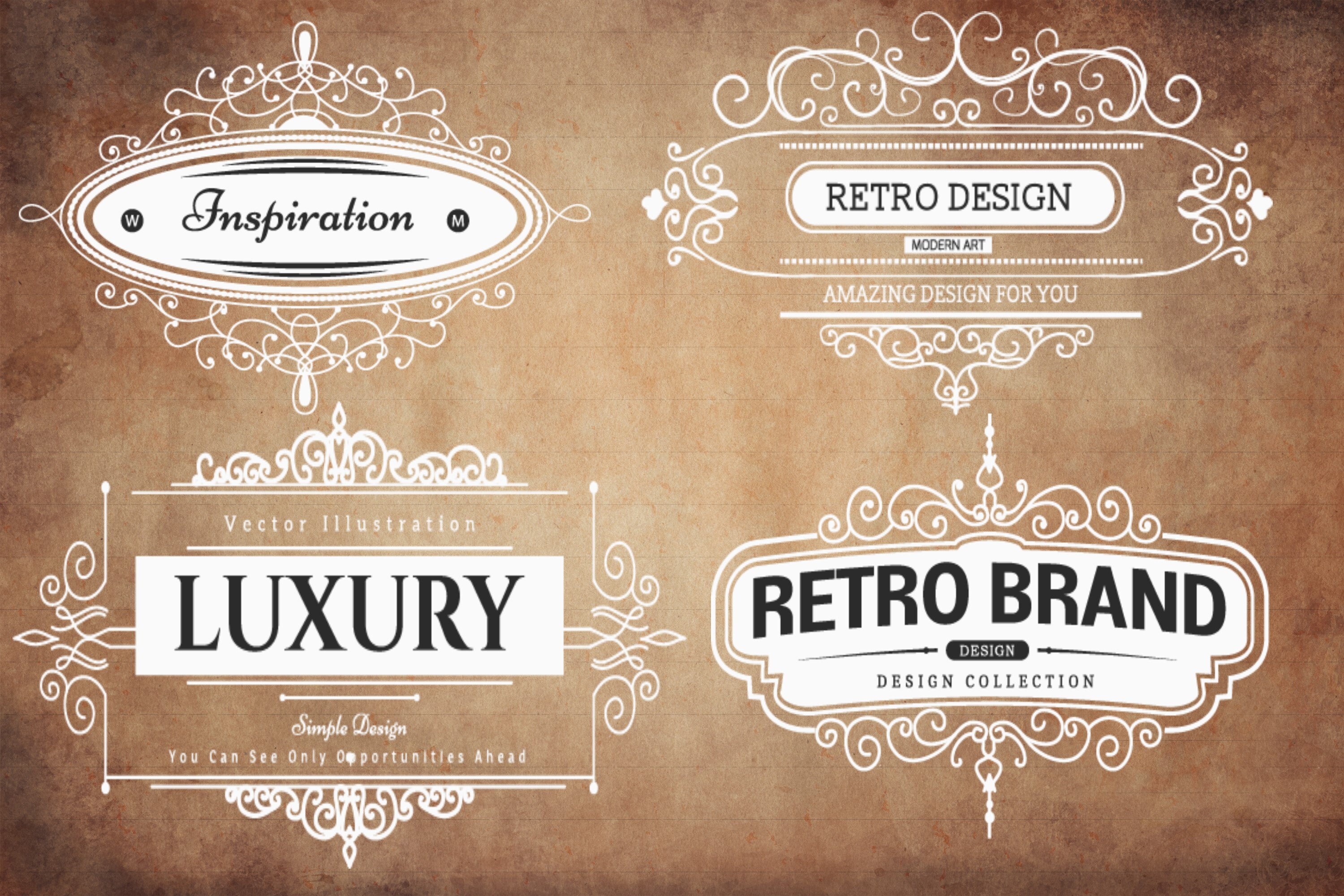 Vintage Digital Frames Bundle Set of 21 Ornate Frames Border - Etsy