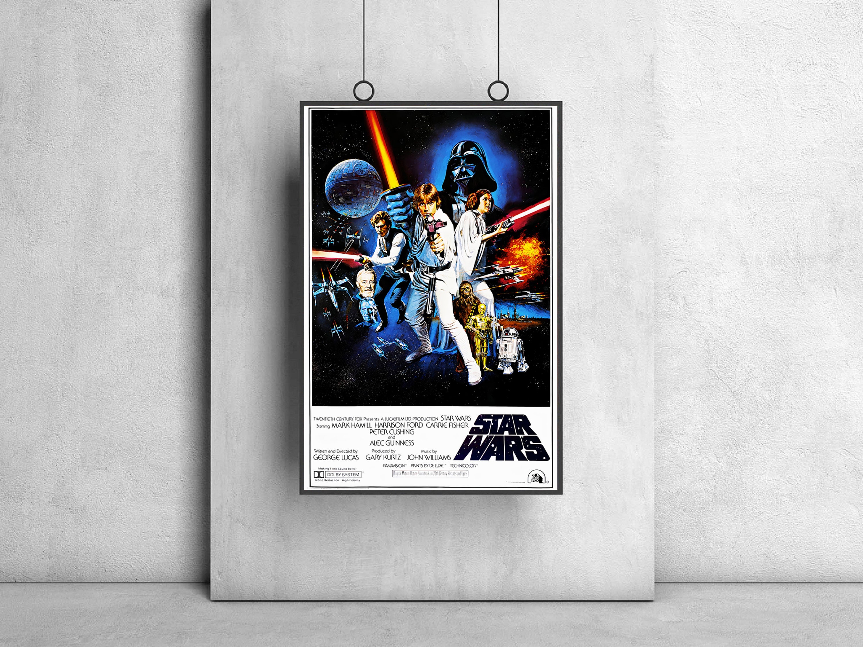 Star Wars A New Hope Original Movie Poster