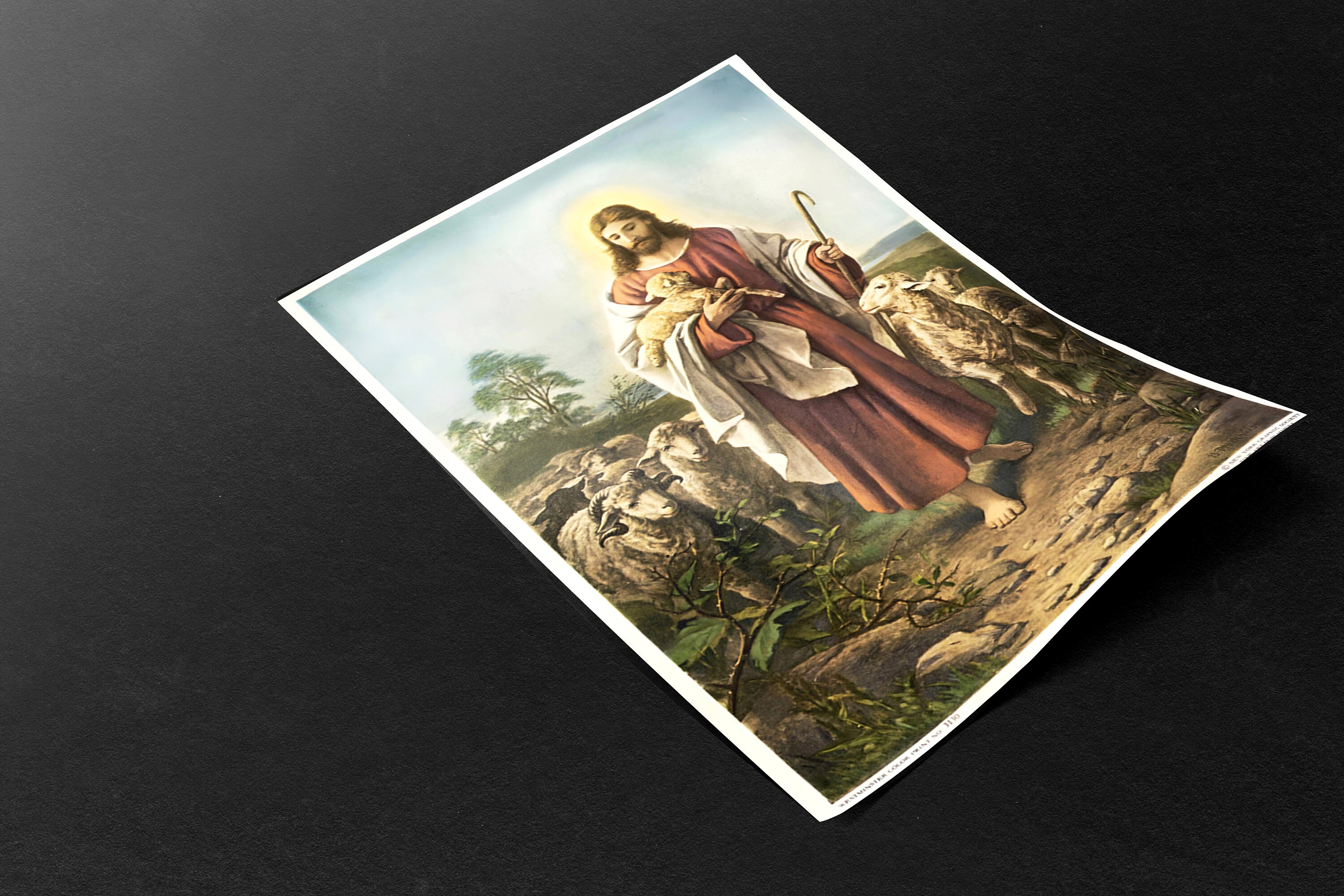 Antique JESUS Print Vintage Jesus Art 1887 Christian Décor - Etsy