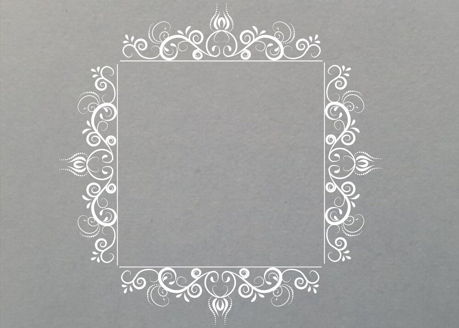 Decorative Frame SVG Bundle Decorative Square Frame Svg - Etsy