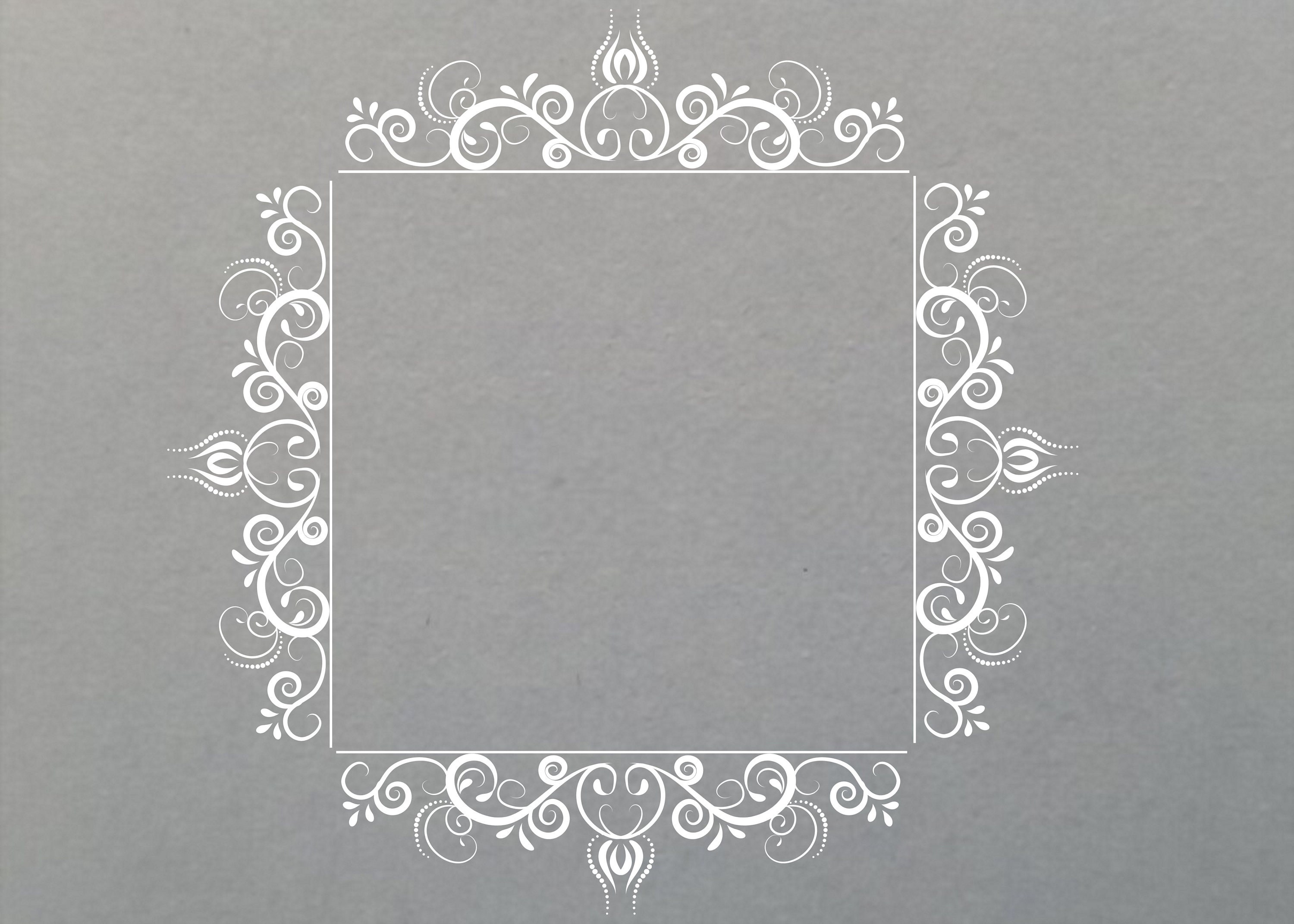 Decorative Frame SVG Bundle Decorative Square Frame Svg - Etsy