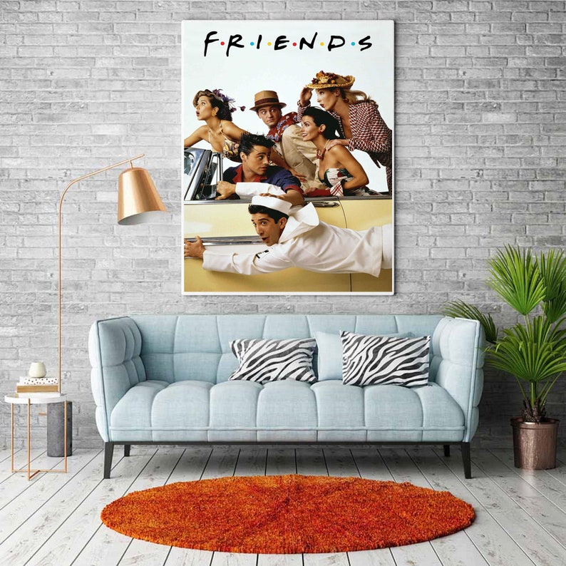 Friends TV Show Poster Printable TV Show Posters Funny - Etsy