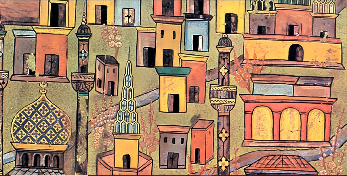 Vintage Matrakci Nasuh Map Antique Matrakci Nasuh Art 16th - Etsy