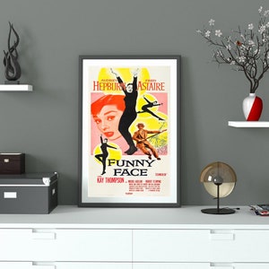 Funny Face Movie 1957 Original Poster, INSTANT DOWNLOAD 3 Sizes ...