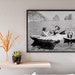 Luncheon Décor Floating Luncheon Three Young Women Eat - Etsy