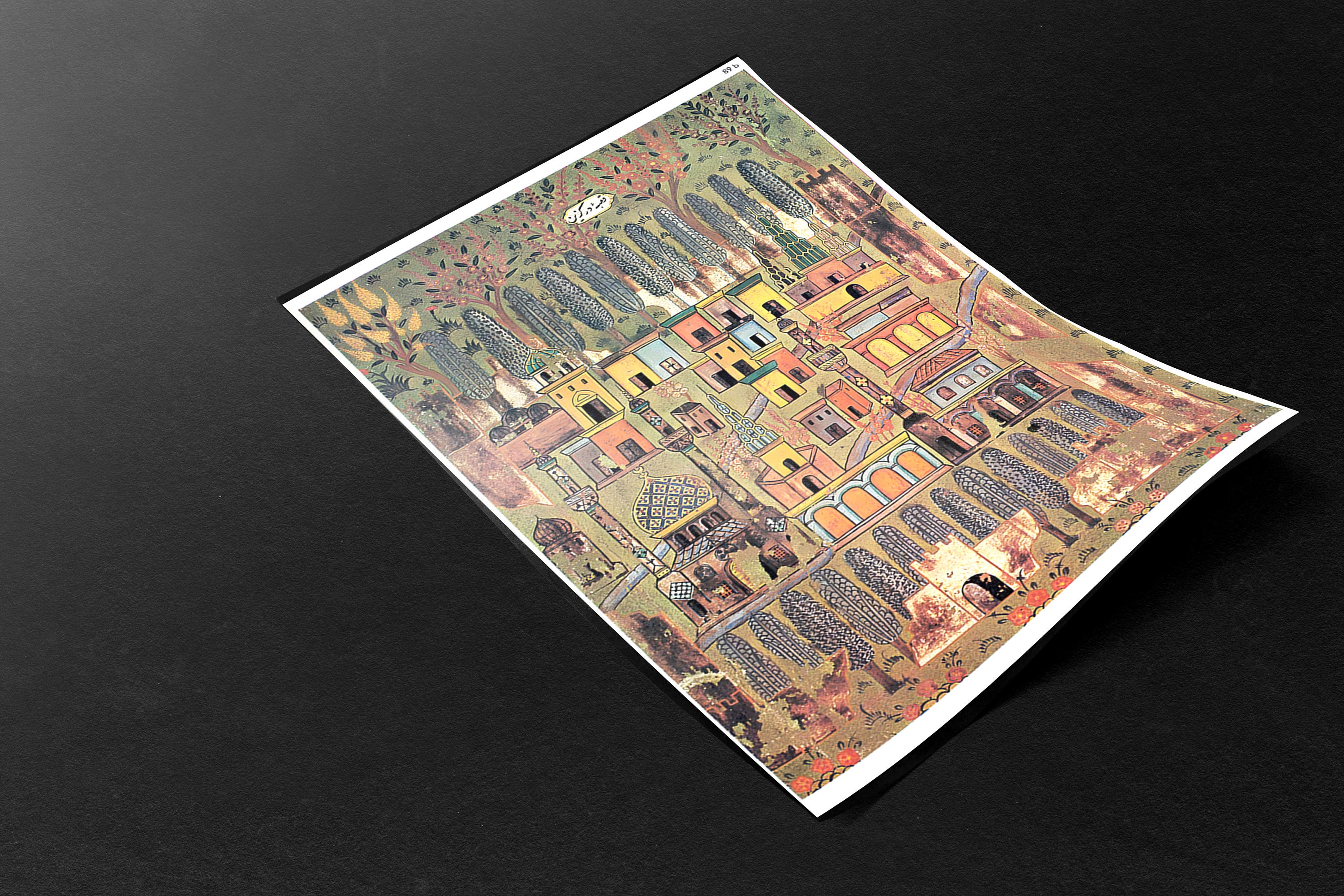 Vintage Matrakci Nasuh Map Antique Matrakci Nasuh Art 16th - Etsy