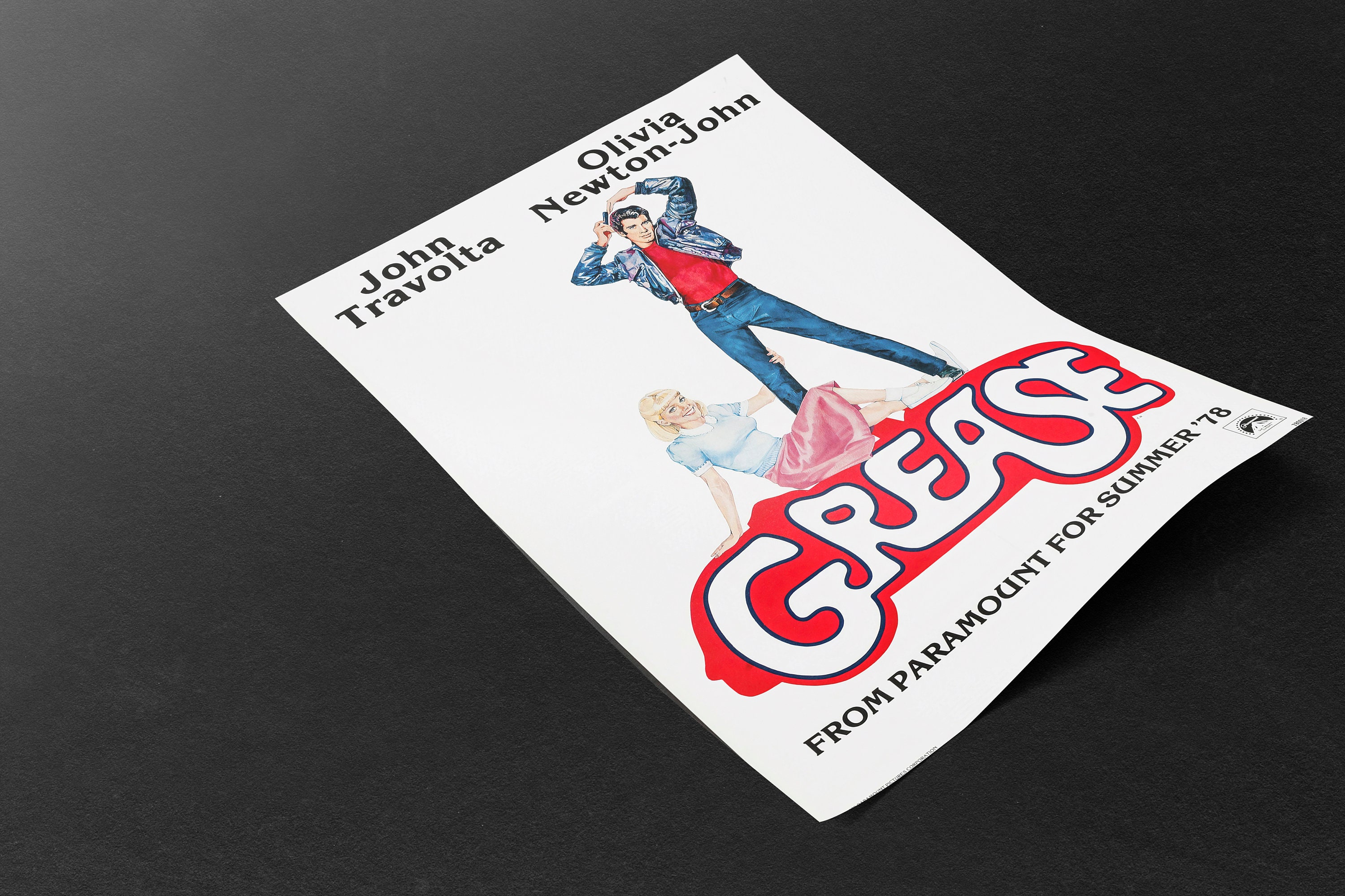 Original Grease Movie Poster 1978, Vintage Movie Poster sold by Tux ...