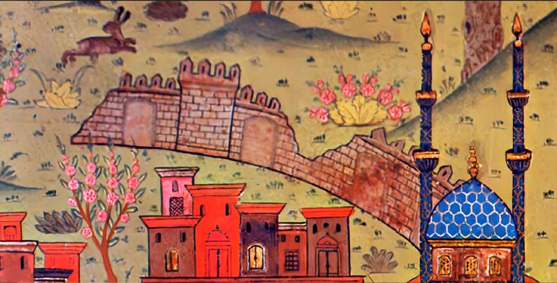 Antique Matrakçı Nasuh Soltaniyeh Map 16th Century Map - Etsy