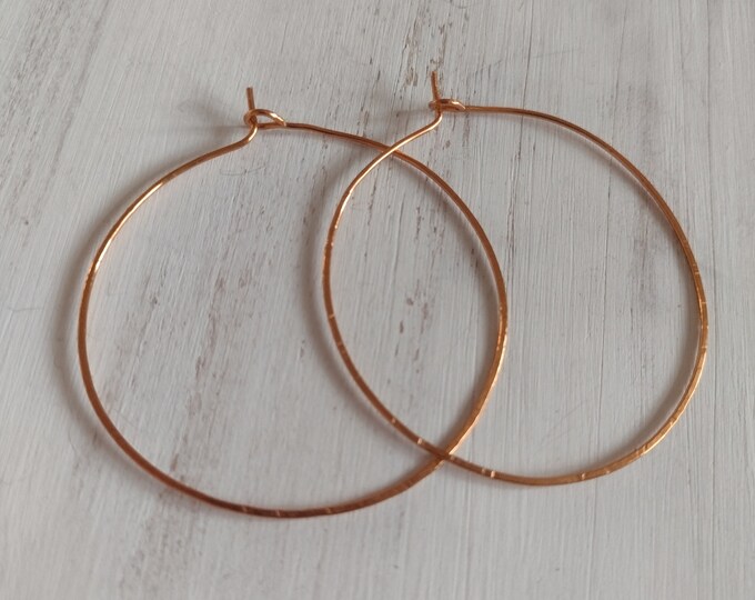 Tiny Huggie Seamless Sleeper Hoops, Silver Filled Hoop Earrings ...