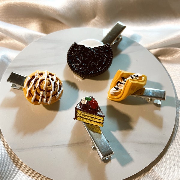 Food Hair Pins - Etsy