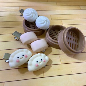 Dim Sum Keychain, Dumpling Keychain, Baozi Keychain, Bun Keychain ...