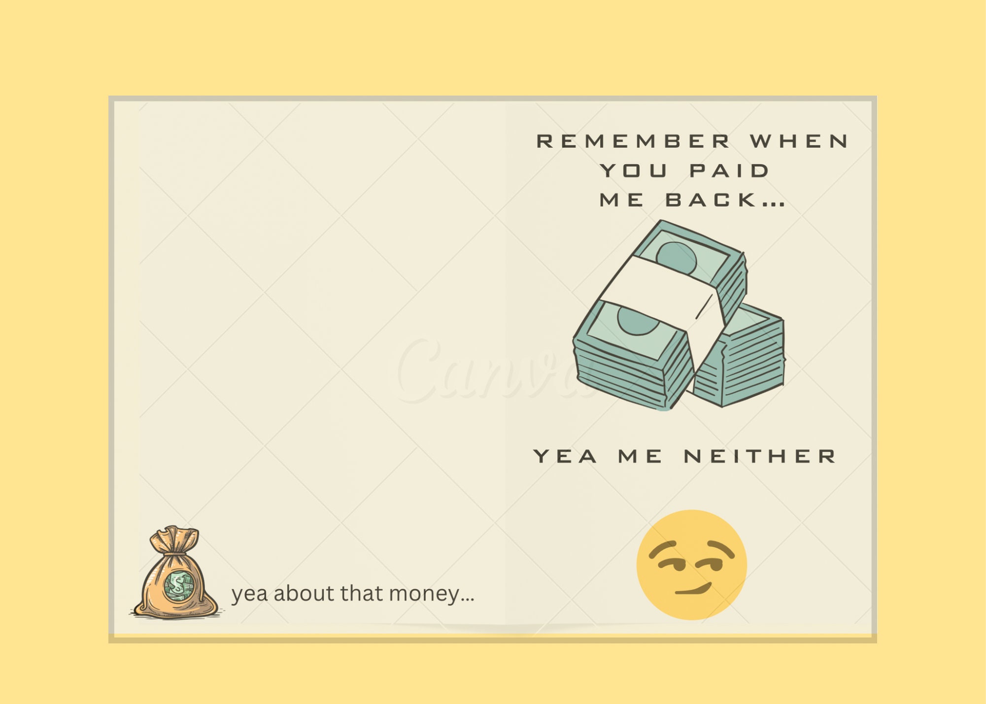Funny Card Printable Digital Download Instant Greeting Funny Humor ...