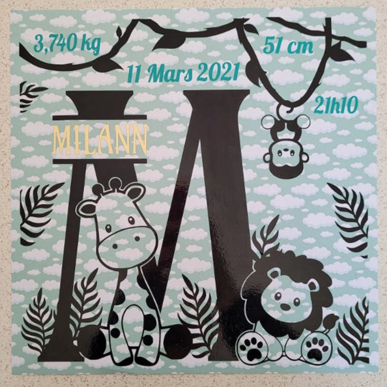 Jungle Monograms Alphabet Letter G SVG Cutting File - Etsy