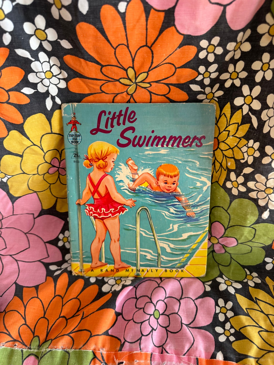 LITTLE SWIMMERS ~dorothy Grider~1950’s Children’s Rand Mcnally Tip Top ...