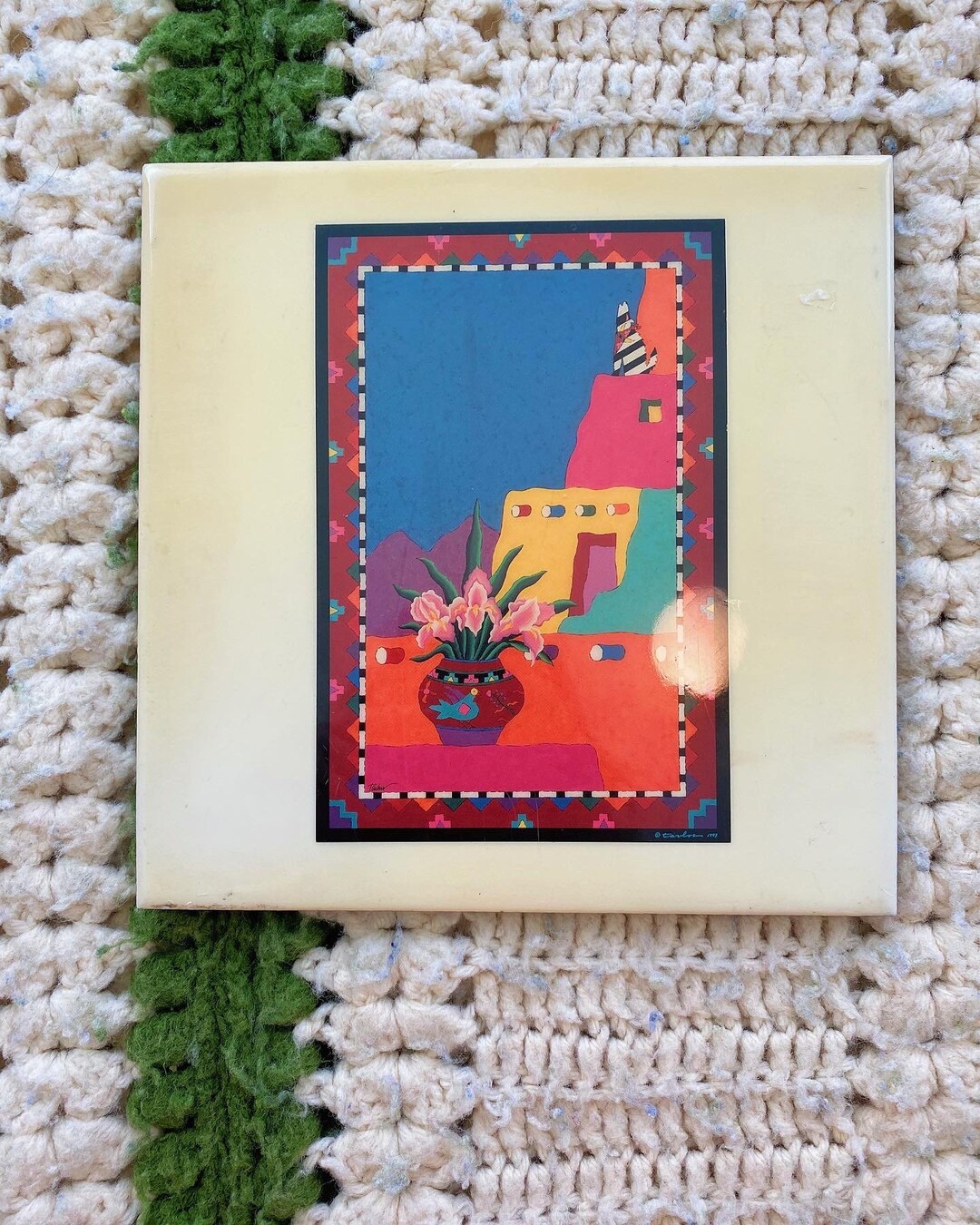 Tavlos Artist Approved Collection Decorative Tile - Etsy