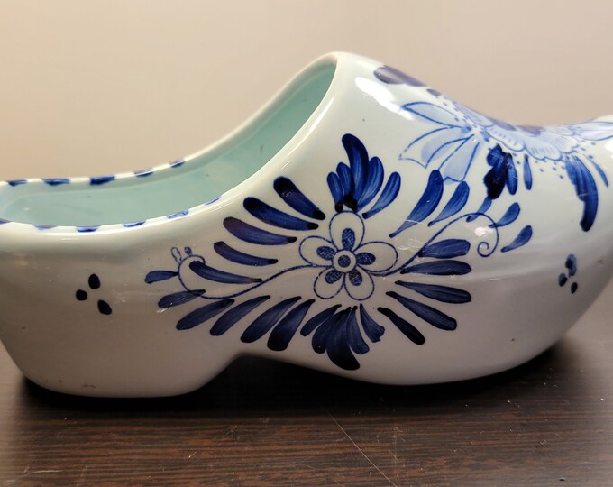 Vintage Collection of Delft Blue Porcelain Dutch Clogs Collection of ...