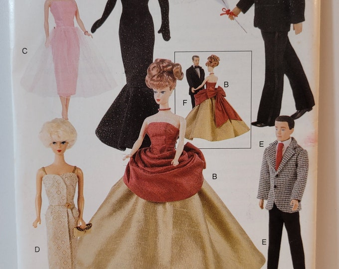 Vintage Vogue Craft Paper Patterns for 11 1/2'' Fashion Dolls 9894/440 ...